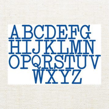 Pleated Monogram Wristlet Set 5x7 | Embroidery Garden