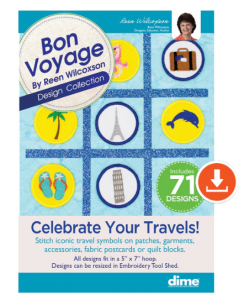 Bon Voyage Design Collection | Embroidery Garden