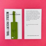 Needle Insert Tool Archives | Embroidery Garden