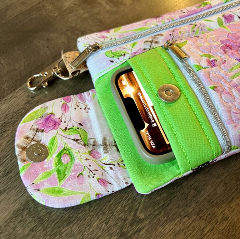 Taylor Bag 6x10 | Embroidery Garden