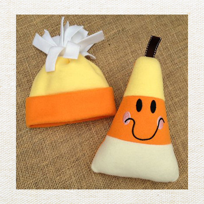 Free Candy Corn Hat Project | Embroidery Garden