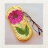 Flower Eyeglass Case | Embroidery Garden
