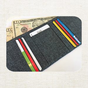 Mens TriFold Wallet | Embroidery Garden