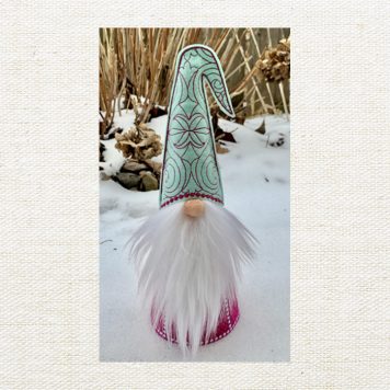 Standing Gnomes | Embroidery Garden